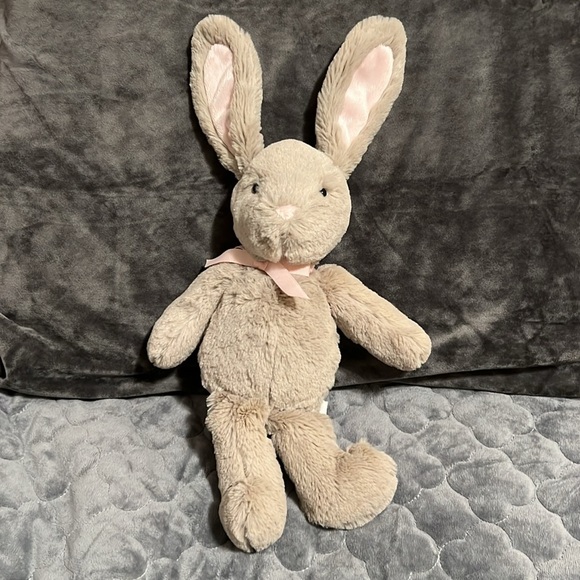 Pottery Barn Kids | Toys | Pottery Barn Bunny Rabbit Beige Plushpink ...